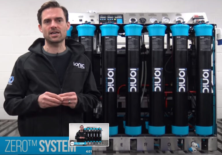 Ionic Pure Hot Water Reach & Wash System | WFC Window Cleaning